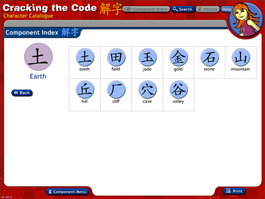 Cracking the code: Chinese character catalogue