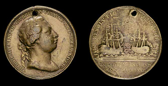 'Resolution' and 'Adventure' medal