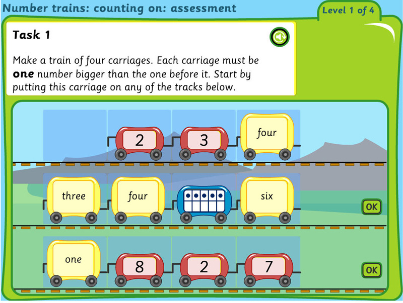 Number trains: counting on: assessment: teacher guide - (TLF R9720 v5.0.0)